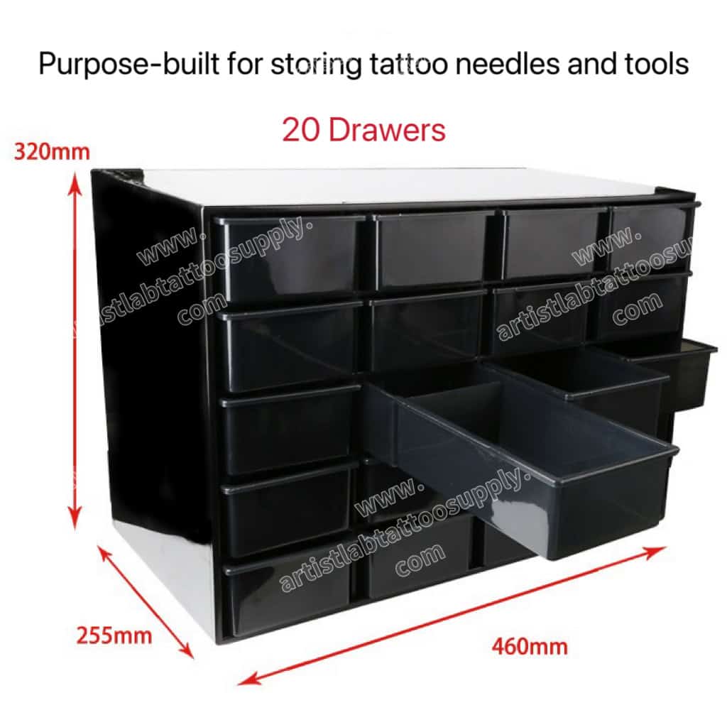 Plastic Tattoo Cartridge Needles Storage Cabinet – Artist Lab Tattoo Supply